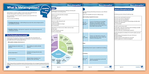 Staff Share: Metacognition and Self-Regulation EEF Guidance