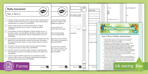 Grade 5 Maths - Term 2 - Assessment 2 (CAPS Aligned)
