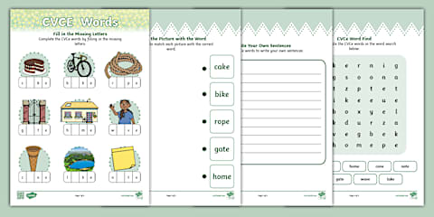 Magic E Wand Activity