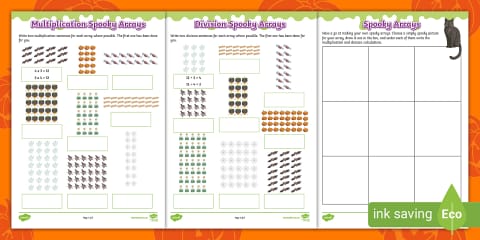 Multiplication Arrays to 100 Game