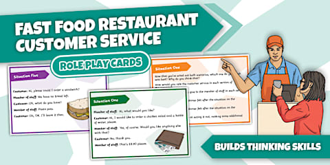 Going to a Fast Food Restaurant Scenarios and Social Scripts