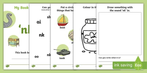 'nk' Sound Word Mat