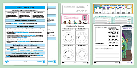 Year 5 Inclusion Narrative Differentiated Lesson Plan 1