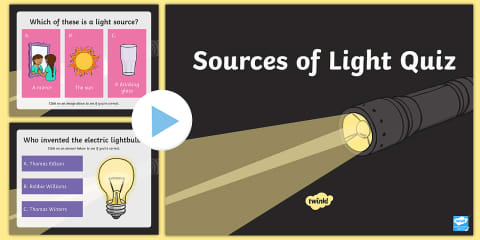 KS2 How Light Travels PowerPoint