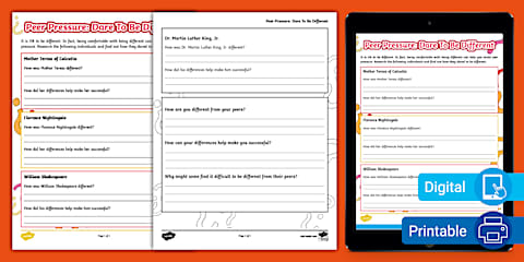 Saying No in Risky Situations Worksheet Sheet