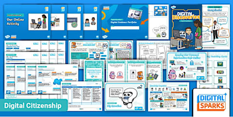 Digital Sparks: Digital Citizenship 1: Unit Pack