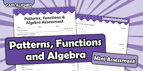 Grade 4 - Mathematics - Term 3 - Geometric Patterns - Activity Sheet ...
