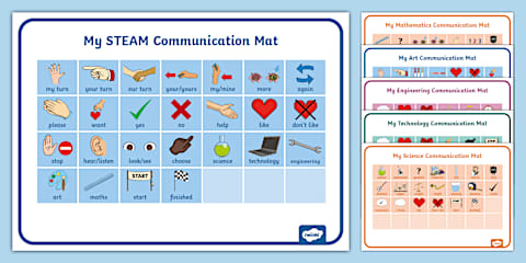 STEAM Communication Mats