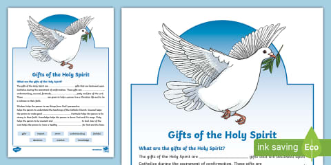 The Gifts of the Holy Spirit Differentiated Activity