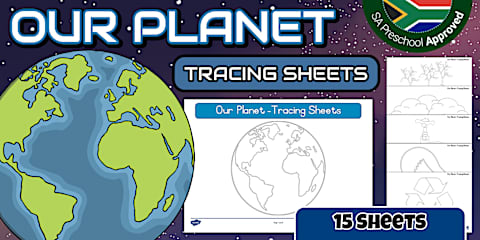Preschool: Our Planet- Discussion Sheet