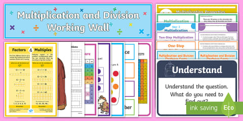 LKS2 Addition and Subtraction Maths Working Wall Display Pack
