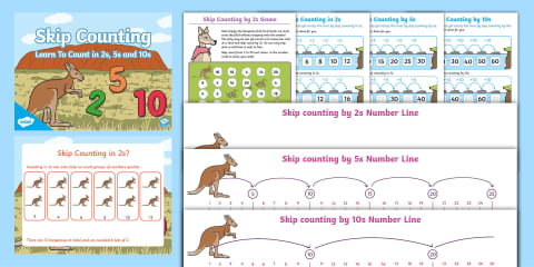 Skip Counting in Tens from 0-120 with Base Ten Blocks