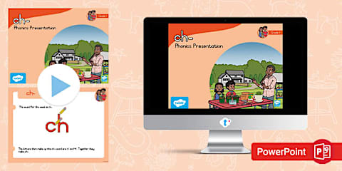 Grade 2 Phonics: sh- & ch-: PowerPoint Presentation