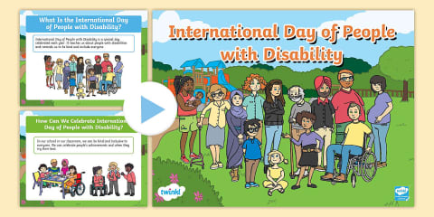 International Day of People with Disability Colouring Pages