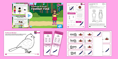 Consonant Digraphs Pack Voiced /th/