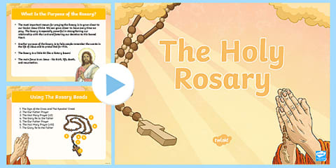 Mysteries of the Holy Rosary Activity Pack