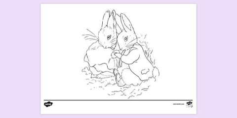 Beatrix Potter Coloring Pages