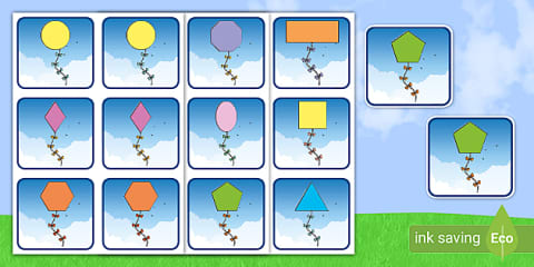 Let's Go Fly a Kite Worksheet - Kite Shape