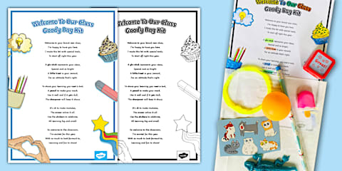 Welcome to School Poem and Twinkl Goodie Pack
