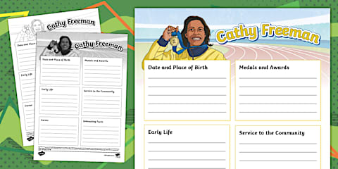 Famous Indigenous Australians - Cathy Freeman Differentiated Reading ...