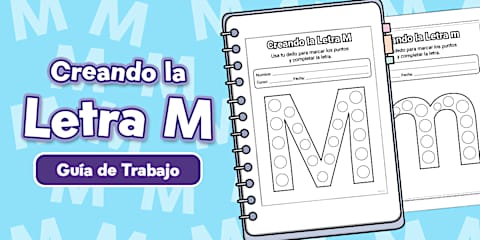Cuadernillo: Mi libro de la letra M