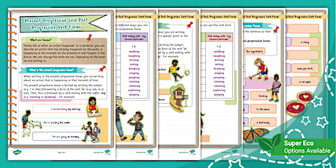 What Is Past Progressive Tense? | KS2 English Concept Video