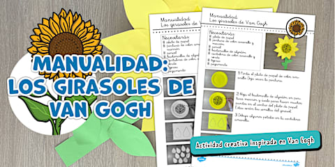 Manualidad: Rueda de color con la técnica del puntillismo