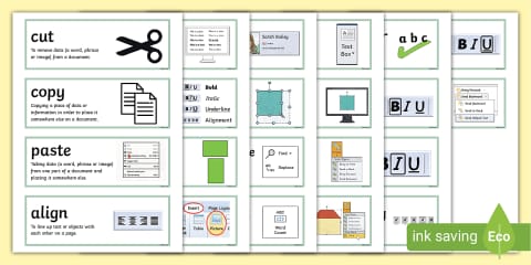 KS2 Computing Vocabulary Definition Posters