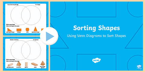Sort Shapes and Describe the Sorting Rule Activity