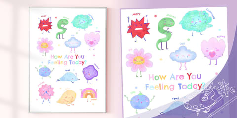 Calm Corner Poster Set