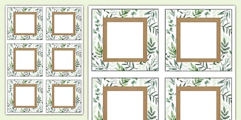 Botanical Themed Classroom Display Pack