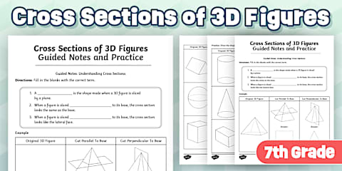 Seventh Grade Real World Surface Area and Volume of Prisms Quiz