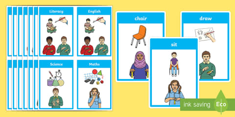 Colors British Sign Language (BSL) Video Pack