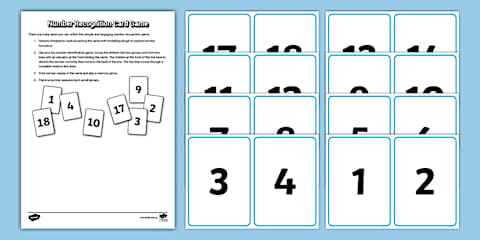 1-30 Number Cards