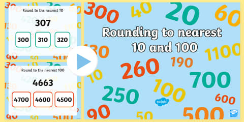 Rounding 2 and 3 Digit Numbers to the Nearest 10