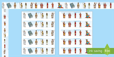 Vacation Bible School: Old Testament Heroes Collaborative Art Project