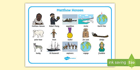 Matthew Henson Display Poster