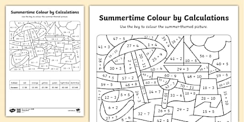 Times Tables Challenge - Colour by Number | Maths | Beyond