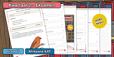 Graad 7 Afrikaans - Kwartaal 2 -Gekontroleerde Toets: Assesseringsblad ...