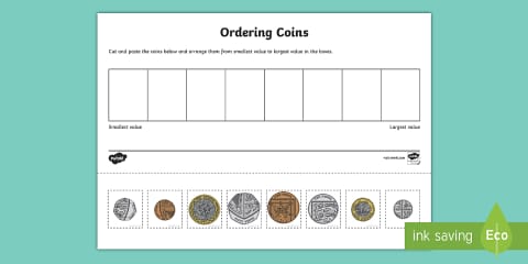 Coin Recognition Labeling Activity Sheet