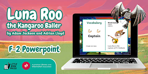 NSS 2026 Bookmarks for Luna Roo the Kangaroo Baller