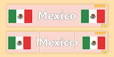 Mexico Flag Bunting
