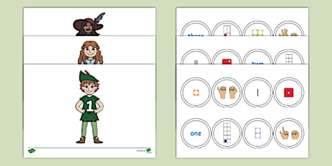 Firework Number Matching Activity
