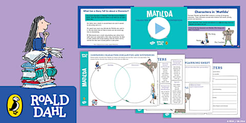 Matilda: Colouring Sheets