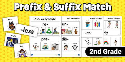 Second Grade Prefixes Activity Pack