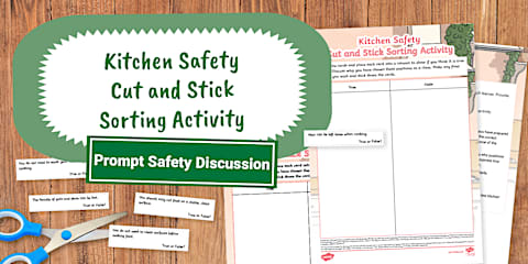 Dangers in the Kitchen Worksheet