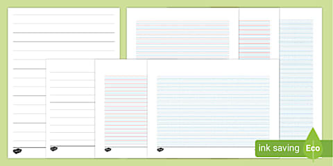 Year 1 Handwriting Lines Sheets