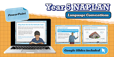 Understanding NAPLAN - Conventions of Language Year 5 PowerPoint Set 2