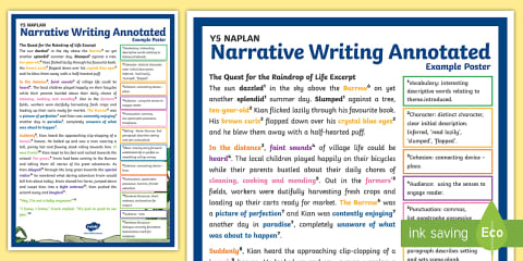 Narrative Story Display Poster