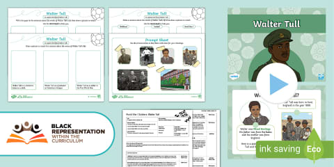 Walter Tull Fact File Template